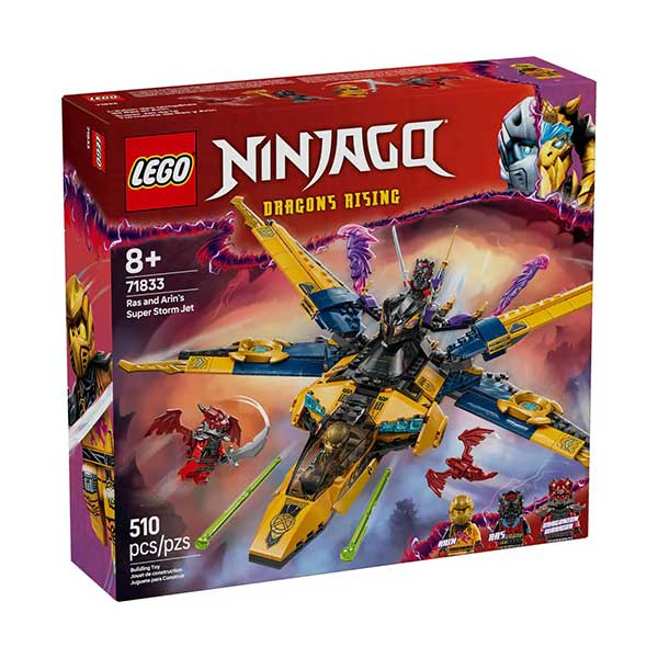 71833 Super jet de la tormenta de Ras y Arin (510 piezas)